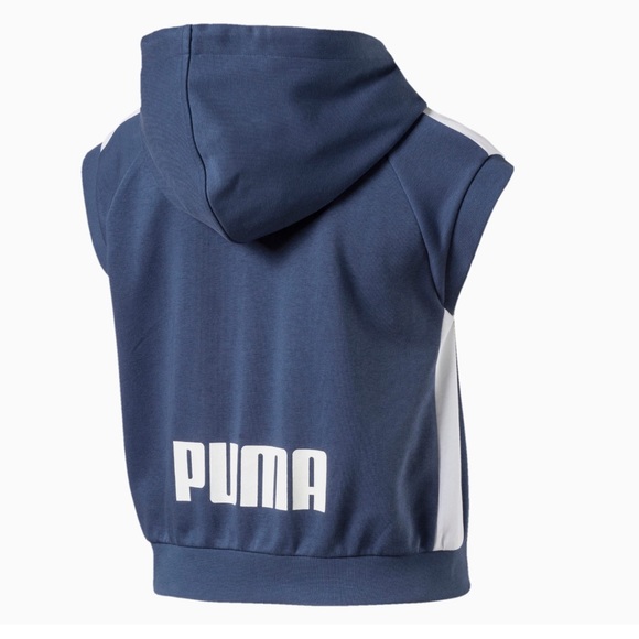 Puma | Tops | Puma Sleeveless Hoodie | Poshmark